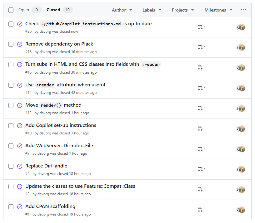 Treating GitHub Copilot as a Contributor - Perl Hacks